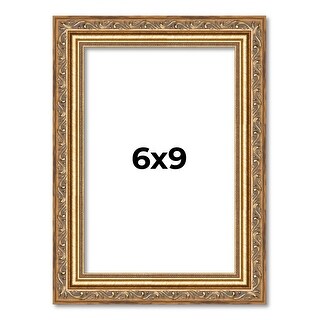 6x9 Frame Red Solid Wood Picture Frame Width 1.75 Inches | Interior ...