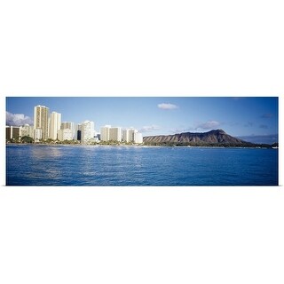 "Diamond Head Oahu HI" Poster Print - Bed Bath & Beyond - 16853156