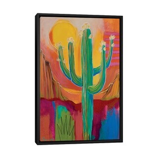 iCanvas "Saguaro Buds" by Kristin Harvey Framed Canvas Print - Bed Bath ...