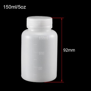 Plastic Lab Reagent Bottle Sample Sealing Liquid Storage Container ...
