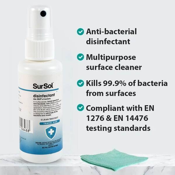 Sursol Disinfecting Surface Cleaner 50 ML Non-Returnable Floor Cleaner - 50 ML - On Sale - Bed ...