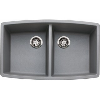 Blanco 440072 Performa 33" Silgranit Granite Composite Undermount Equal ...