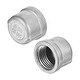 Pipe Fitting Cap, 3 Pack Stainless Steel Pipe Cap for DIY - Bed Bath ...