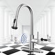 Touchless Kitchen Faucet-Smart Kitchen Sink Faucet sensor, 4Mode Pull ...