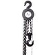 Chain hoist 5-Ton Black 10 ft. Steel Manual Chain Hoist Log Hook with 2 ...
