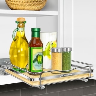LYNK PROFESSIONAL® Élite™ Pull Out Spice Rack Organizer for Cabinet ...