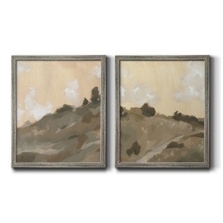 Hillside Walking Path III Premium Framed Canvas - Ready to Hang - Multi ...