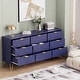 9 Drawers Chest Of Dresser Storage Tower Cabinet Bedroom Organizer ...
