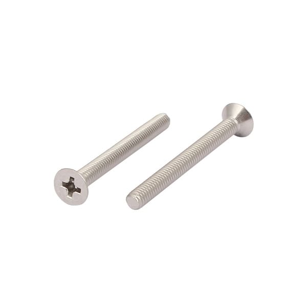 316 Stainless Steel Phillips Socket Flat Head Machine Screws 15pcs ...