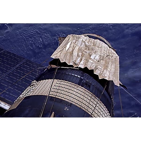 Close-Up Of The Emergency Gold Parasol Installed By Skylab-2 Crew It ...