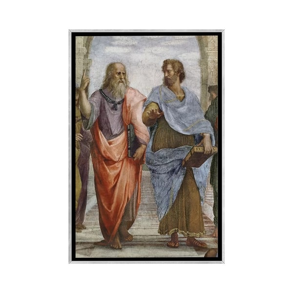 iCanvas "Aristotle and Plato- detail of School of Athens, 1510-11 " by ...