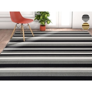 Well Woven Modern Geometric Lines Area Rug - 7'10 x 9'10 - 7'10 x 9'10 ...