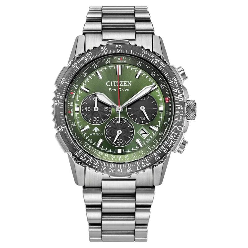 Citizen Men's Promaster Green Dial Watch - CA4664-60W - 6 (36 ...