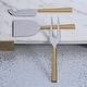 Stassi Two-Tone Polished Cheese Knife Set - Bed Bath & Beyond - 41340005