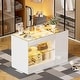 Closet Island with Drawers, Makeup Vanity Storage Island Dressing ...