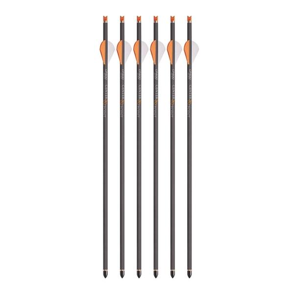 CenterPoint Archery CP400 Select Carbon Crossbow Arrow (6-Pack) - Bed ...