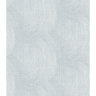 A-Street Prints Folly Light Blue Zen Swirls Wallpaper - Bed Bath ...