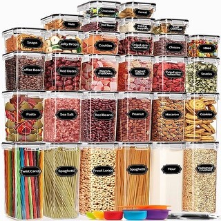 30 Pack Food Storage Containers for Kitchen - Bed Bath & Beyond - 39080046