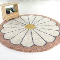 Mod-Tod Lily Kids Flower Shag Area Rug - On Sale - Bed Bath & Beyond ...