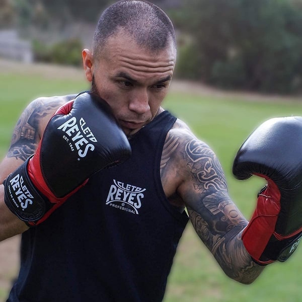 Cleto Reyes High Precision Boxing Gloves - Black/Solid Gold - Bed Bath ...