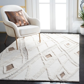 SAFAVIEH Handmade Casablanca Tjalline Moroccan Wool Rug - On Sale - Bed ...