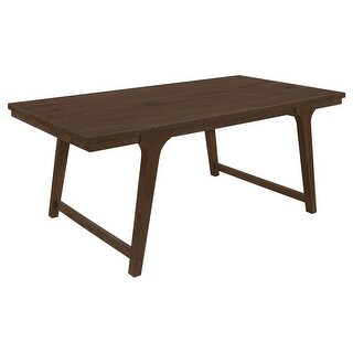 Reynolds Rectangular 79-inch Wood Dining Table Brown Oak - Bed Bath ...