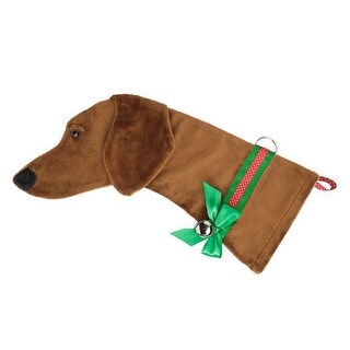 Pronk! Dachshund (Tan) Realistic Dog Stocking for Christmas - Bed Bath ...