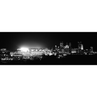 Stadium Lit Up At Night In A City Heinz Field Three Rivers Stadium ...