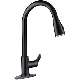 MEGA HANDLES - Pull Down Kitchen Sink Faucet - Stainless Steel Kitchen ...