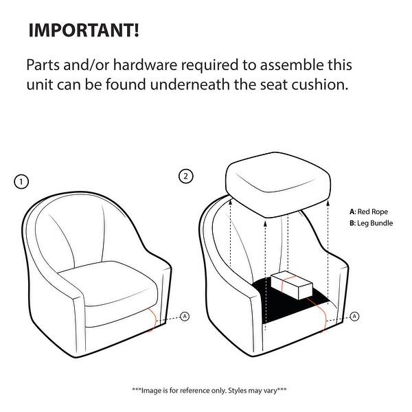 Braxton Cream Accent Chair by Martha Stewart - On Sale - Bed Bath ...