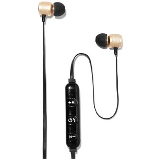 Polaroid Unisex Wireless Metallic Earbuds Ear Bud Headphones, Metallic ...