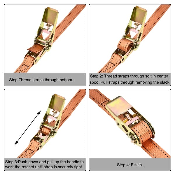 Lashing Strap 2M x 25mm Tie Down Straps Ratchet Buckle 800kg Army Green ...