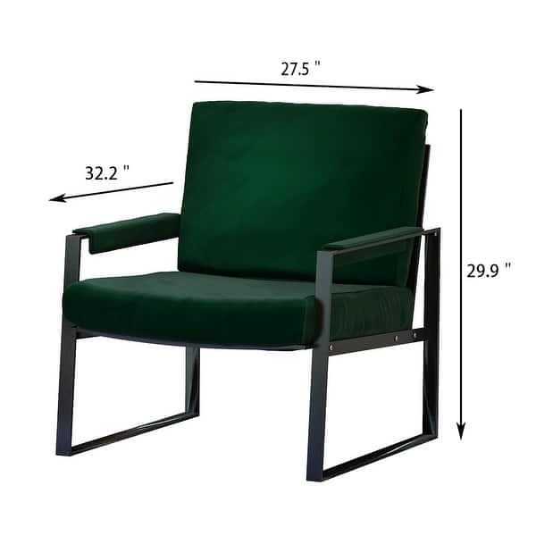 Luxury Single Sofa Chair, Comfortable Armchair with Thickened Cushion ...