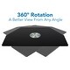 Mount-It! TV Turntable Stand | Rotating Swivel TV Base For 32-55 Inch ...