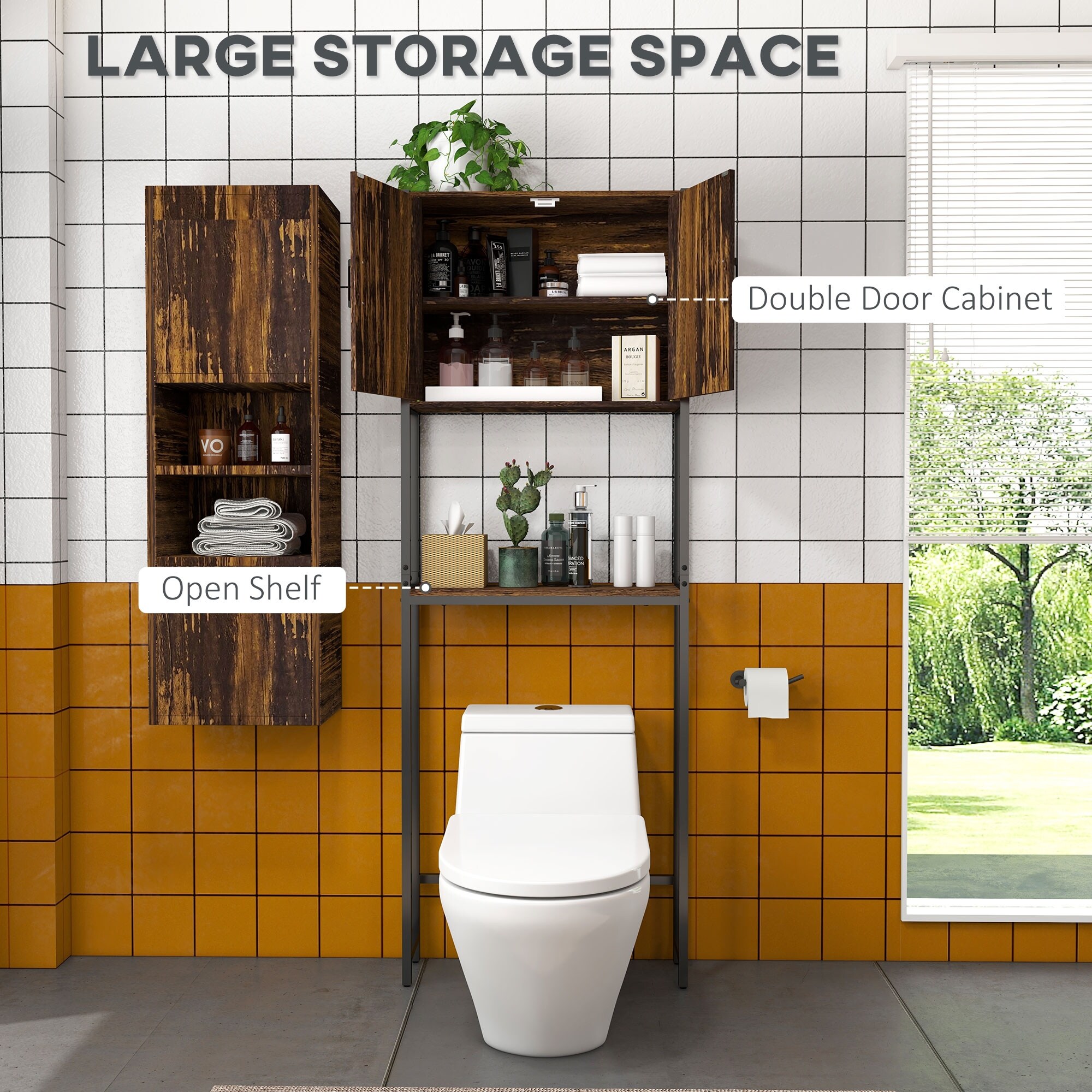 Wood Over-the-Toilet Storage - Bed Bath & Beyond