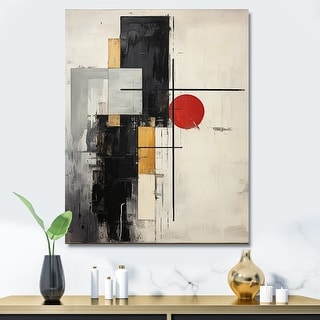 Designart "Constructivism Black Squarekazimir Malevichs II ...