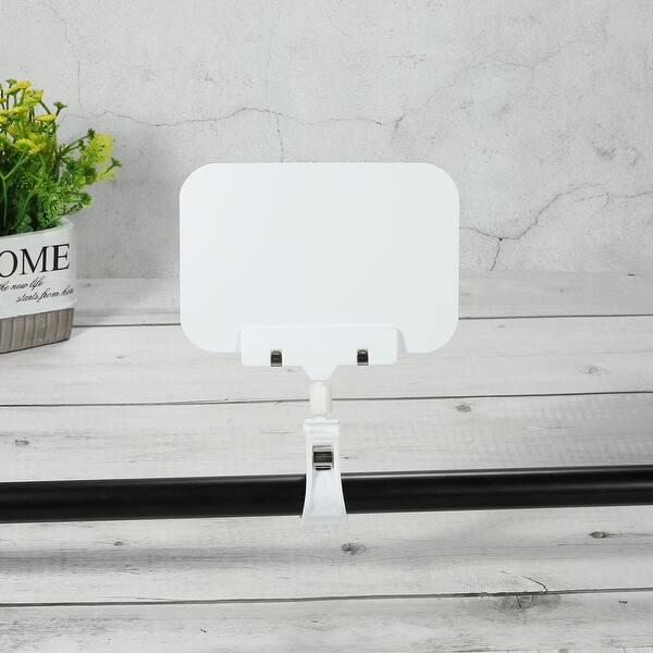 Adjustable Plastic Sign Clip A6 360 Degree Rotatable Bending Clip 3Pcs ...