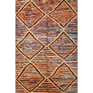 Ahgly Company Machine Washable Contemporary Light Copper Gold Area Rugs ...