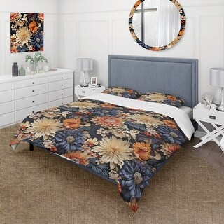 Designart "Exotic Tapestries Boho Pattern" cottage bedding set with ...