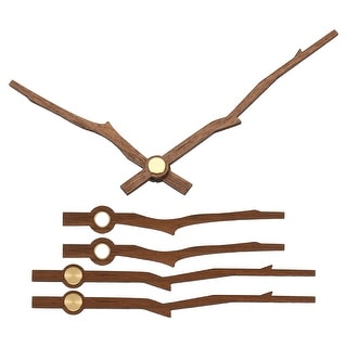 Clock Hands Kit, 3 Set Wooden Mechanism Clock Hand Parts for 10 Inch ...