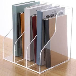 3 Slots Acrylic Magazine Holder - Bed Bath & Beyond - 39310786