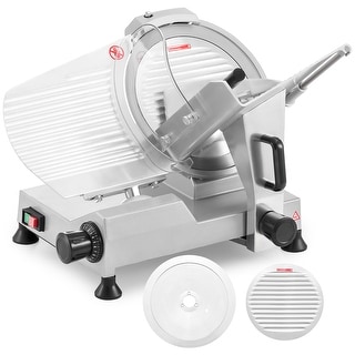 Wilprep 250W Stainless Steel Commercial Meat Slicer 12 in. Blade 320 ...
