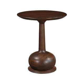 Turbury Dark Brown Transitional Accent Table - Bed Bath & Beyond - 40249435
