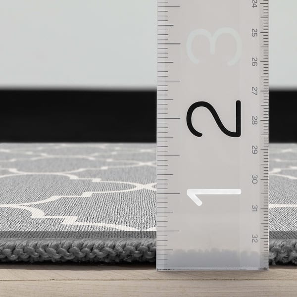 Custom Size Runner 27 Inches Wide Kings Court Trellis Stair Rug - Bed ...