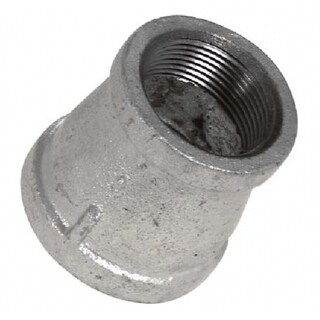 American Imaginations 1.5 in. x 0.75 in. Galvanized Coupling ...