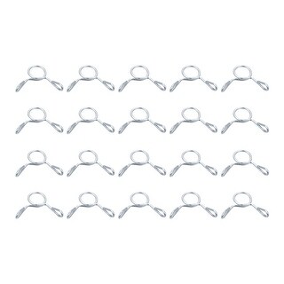 Fuel Line Hose Clips, 65Mn Steel Air Tubing Spring Hose Clamps - Bed ...