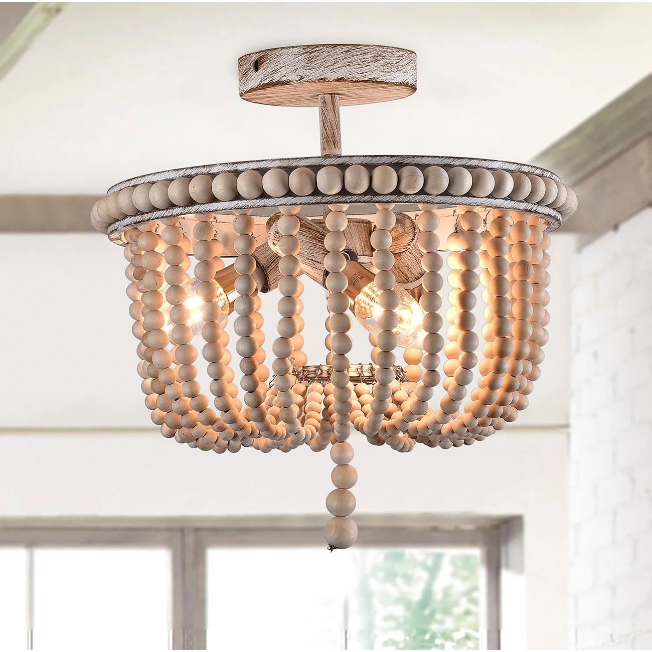 Vintage Semi-Flush Mount Ceiling Lights - Bed Bath & Beyond
