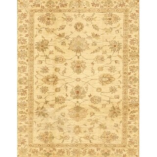 Ahgly Company Machine Washable Abstract Chrome Gold Yellow Area Rugs ...