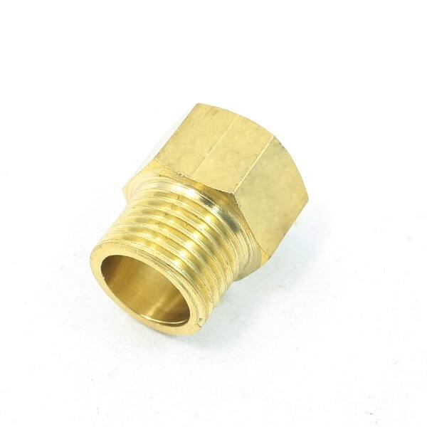 1/2"PT Male to 1/2" PT Female Thread Hex Bushing Connector Adapter ...