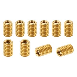 Brass Threaded Repair Insert Nut, 10Pcs Reducing Nut Reducer Screw 8mm ...